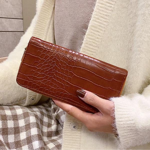 財布 長財布 レディース メンズ クロコ柄 おしゃれ カード入れ 財布 長財布 レディース メンズ クロコ柄 おしゃれ カード入れ