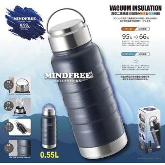 MF-05N MINDFREE -マインドフリー- ステンレスボトル 550ml ネイビー : 玩具・雑貨のTRY - 通販 - Yahoo!ショッピング