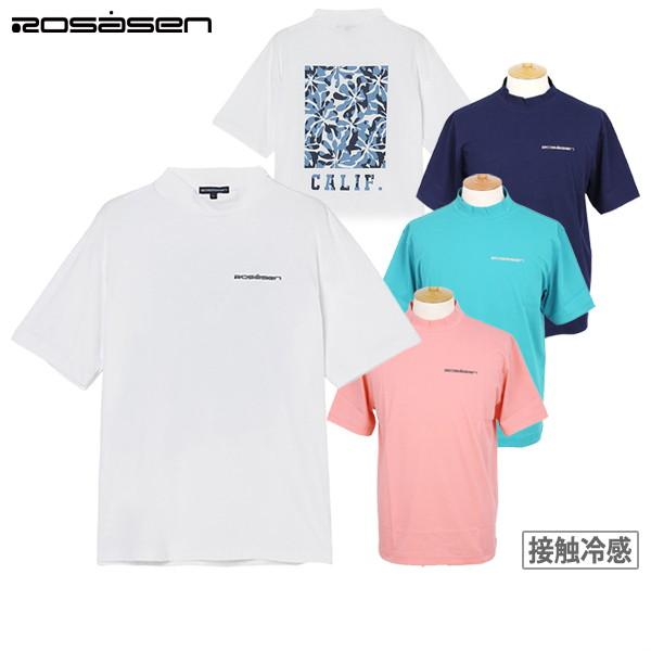 Rosasen ハイネックシャツ メンズ ロサーセン ROSASEN 2025 春夏 新作 ゴルフウェア 044-23445 : t-on ...