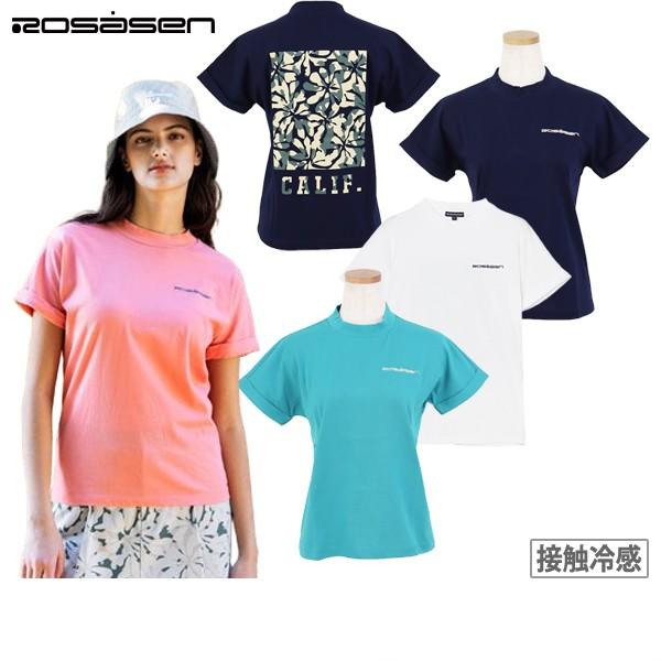 Rosasen ハイネックシャツ レディース ロサーセン ROSASEN 2025 春夏 新作 ゴルフウェア 045-23445 : t-on ...