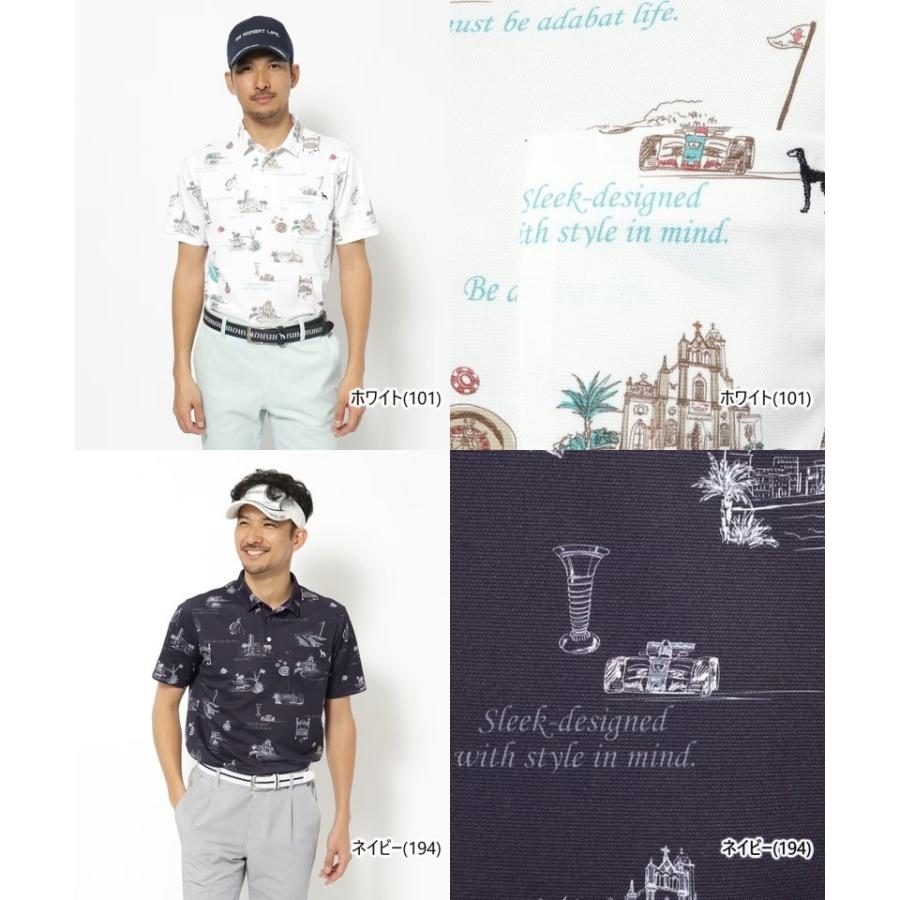 adabat ポロシャツ メンズ アダバット 2025 春夏 新作 ゴルフウェア 082-12320 : t-on ゴルフウェア - 通販 - Yahoo!ショッピング