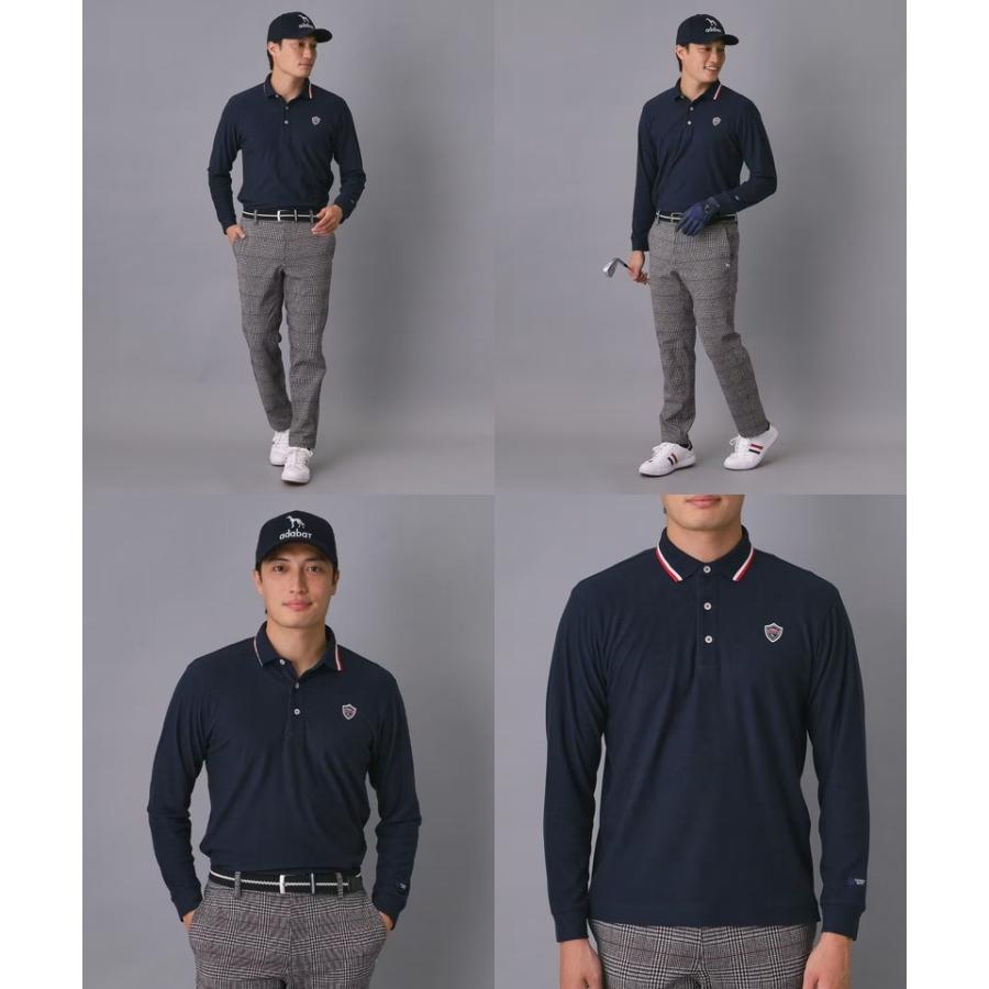 adabat ポロシャツ メンズ アダバット 2025 秋冬 新作 ゴルフウェア 082-14150 : t-on ゴルフウェア - 通販 - Yahoo!ショッピング