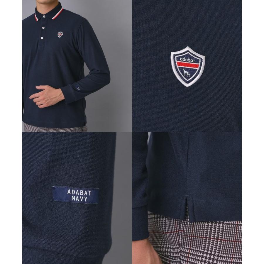 adabat ポロシャツ メンズ アダバット 2025 秋冬 新作 ゴルフウェア 082-14150 : t-on ゴルフウェア - 通販 - Yahoo!ショッピング