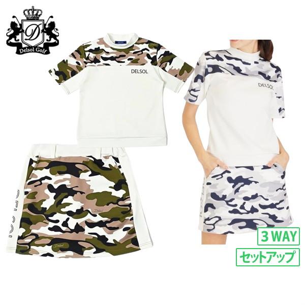 ハイネックシャツ レディース デルソルゴルフ DELSOL GOLF 2025 春夏 新作 ゴルフウェア 7868 : t-on ゴルフウェア - 通販 - Yahoo!ショッピング