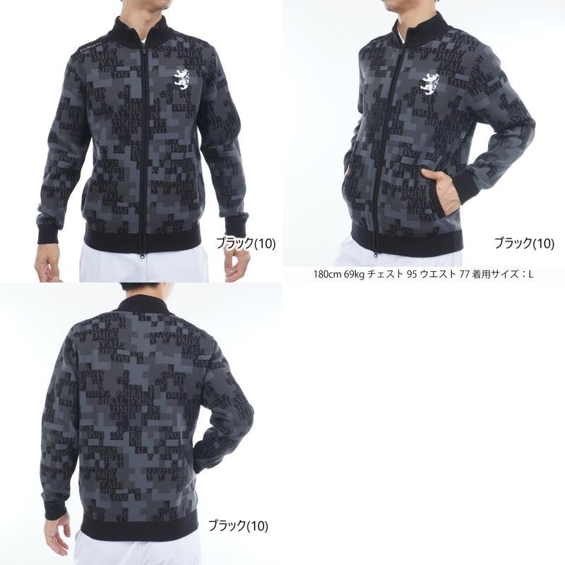 【大感謝祭P10倍】【送料無料】ブルゾン メンズ アドミラルゴルフ Admiral Golf 日本正規品 2025 秋冬 新作 ゴルフウェア adma573 Admiral Golf（アドミラルゴルフ） 【30％OFFセール】ブルゾン メンズ