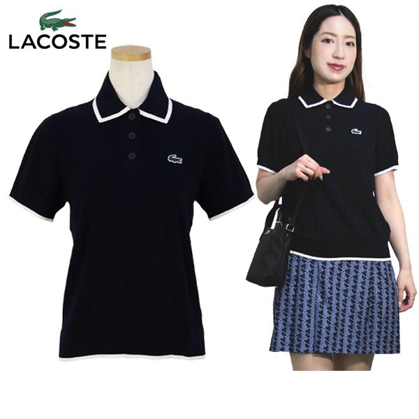 【送料無料】ポロシャツ レディース ラコステ ゴルフ LACOSTE GOLF　日本正規品 2025 秋冬 新作 ゴルフウェア af9430-10 LACOSTE（ラコステ） 【30％OFFセール】ポロシャツ レディース ゴルフ