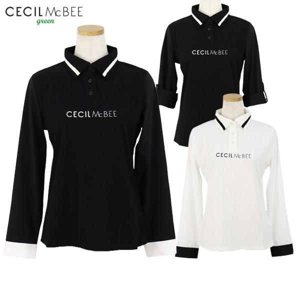 ポロシャツ レディース CECIL McBEE green セシルマクビー グリーン 2024 秋冬 新作 ゴルフウェア cgf2401pl : cgf2401pl-42 : t-on ゴルフ ...