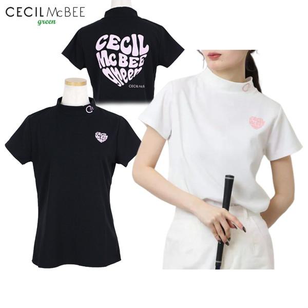 CECIL McBEE ハイネックシャツ レディース green セシルマクビー グリーン 2025 春夏 新作 ゴルフウェア cgs25110te : t-on ゴルフウェア - 通販 ...
