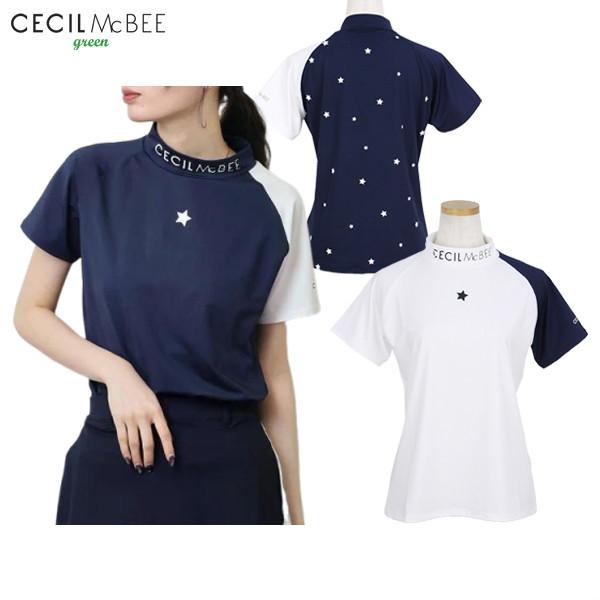 CECIL McBEE ハイネックシャツ レディース green セシルマクビー グリーン 2025 春夏 新作 ゴルフウェア cgs25111te : t-on ゴルフウェア - 通販 ...