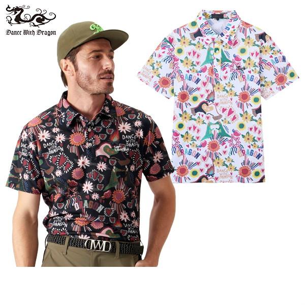 Dance With Dragon ポロシャツ メンズ ダンスウィズドラゴン ダンス ウィズ ドラゴン DANCE WITH DRAGON DWD 2025 秋冬 新作 ゴルフウェア d1 ...