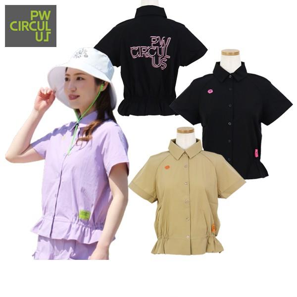 カジュアルシャツ レディース ピーダブリュサーキュラス PW CIRCULUS 2025 春夏 新作 ゴルフウェア kh-pq-gm-0418 : t-on ゴルフウェア - 通販 ...
