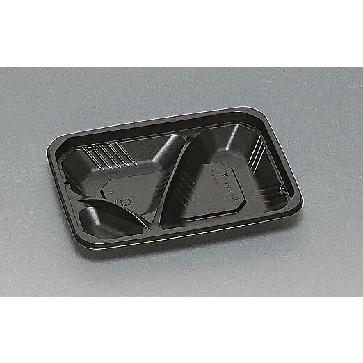 弁当容器 使い捨て LA-191-3H 黒 900枚本体蓋セット LA191 3H お弁当箱 業務用 福助工業 弁当屋 お持ち帰り 宅配 レンジ対応 : Tパケ - 通販 - Yahoo!ショッピング