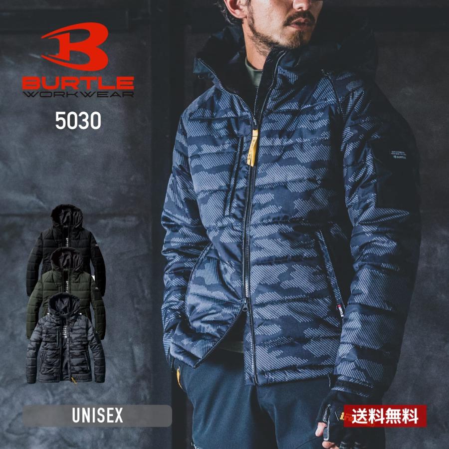 BURTLE ジャケット メンズ 無地 バートル 防寒フーディジャケット（ユニセックス）[5030シリーズ] 5030 作業服 作業着 仕事 ワークウェア 薄手 S-XL : 無地Tシャツ ...