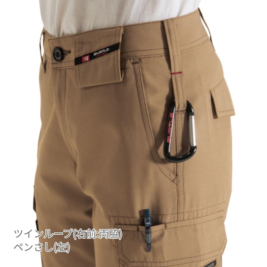 BURTLE ボトムス レディース 無地 バートル カーゴパンツ [7091シリーズ] 7099 制電ケア 吸汗 速乾 作業服 作業着 仕事 ワークウェア S-LL : 無地Tシャツ ...