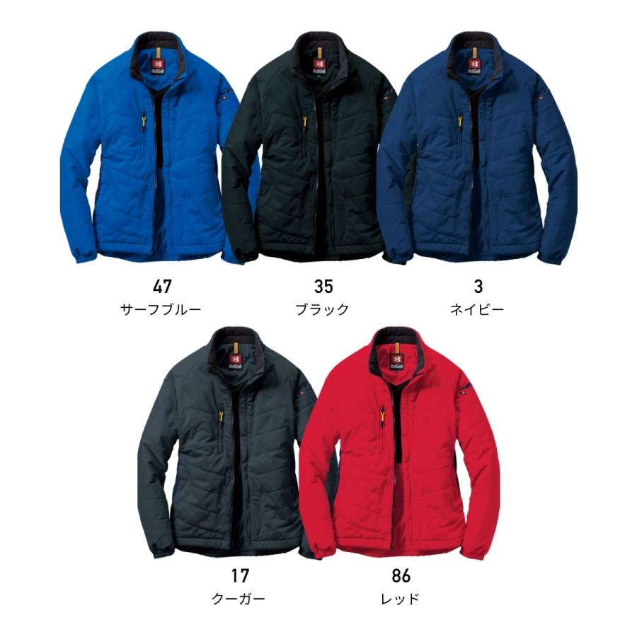 BURTLE アウター メンズ 無地 バートル 防風 ストレッチ 軽防寒 ブルゾン (ユニセックス) 7410 男女兼用 レディース 作業服 作業着 撥水 保温 軽量 SS-LL : 無地T ...