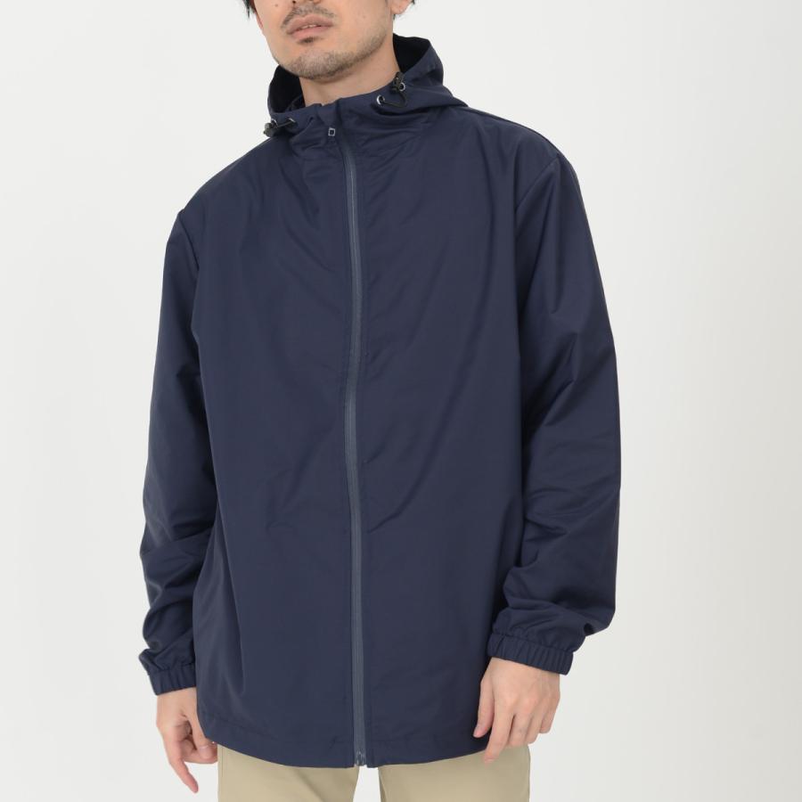 ジャケット メンズ 無地 LIFEMAX ライフマックス ストレッチフードジャケット mj0080 ブルゾン 防風 フード付 ポリエステル ブラック ネイビー : 無地Tシャツ Tshirt ...