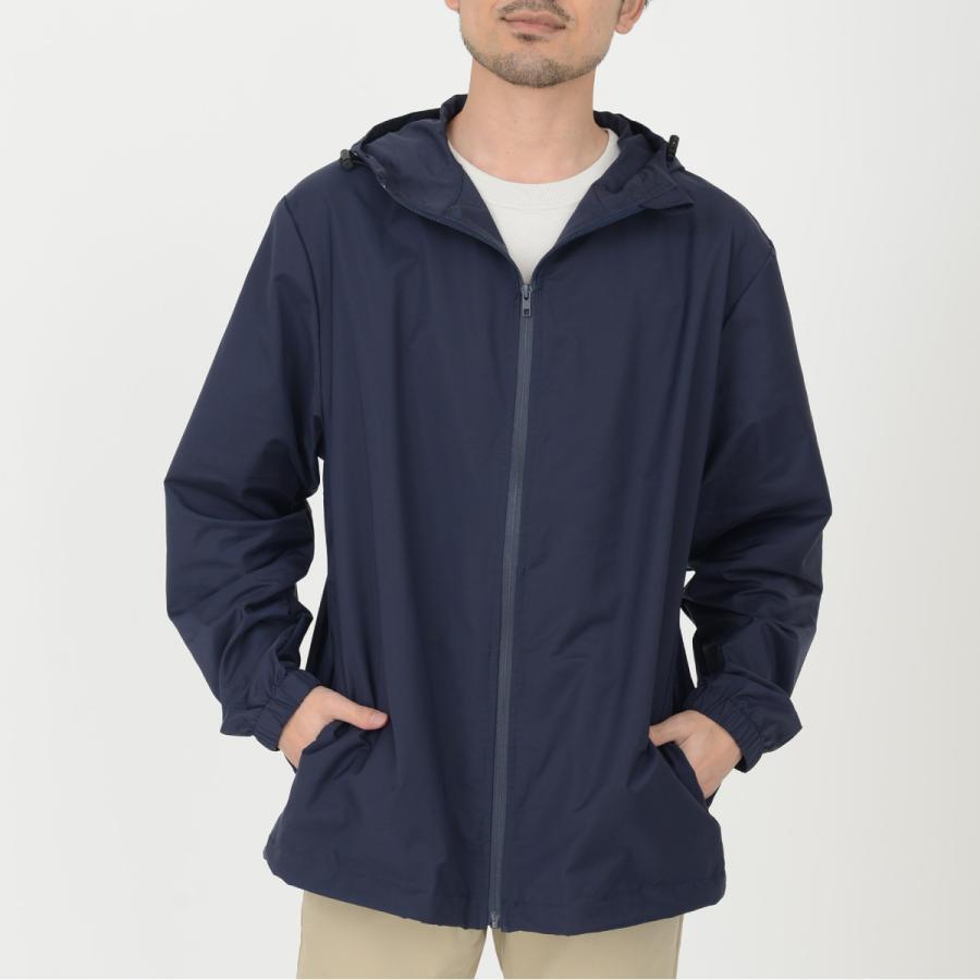 ジャケット メンズ 無地 LIFEMAX ライフマックス ストレッチフードジャケット mj0080 ブルゾン 防風 フード付 ポリエステル ブラック ネイビー : 無地Tシャツ Tshirt ...