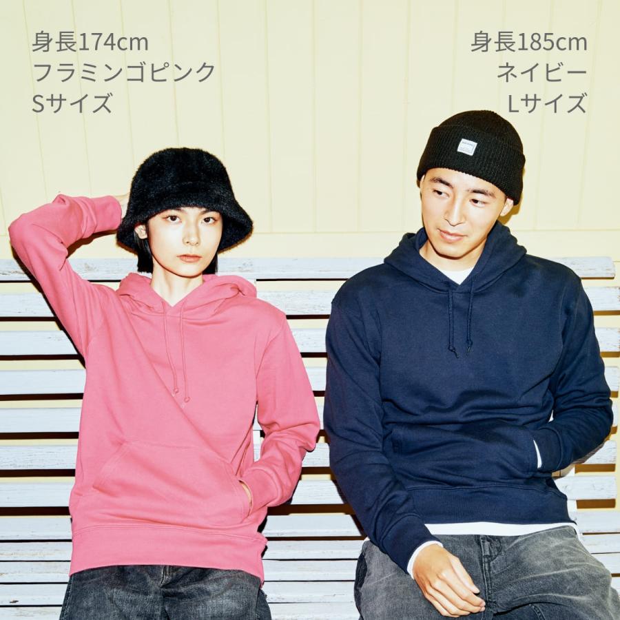 Printstar パーカー メンズ 無地 長袖 プリントスター 9.7オンス 188-nnh スタンダード Wフード プルパーカー カラー 2重フード 裏毛 裏パイル かぶり : 無地T ...