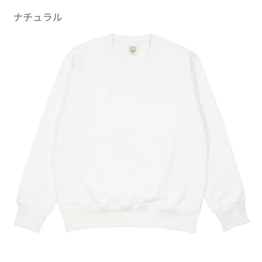 トレーナ メンズ 無地 TRUSS トラス オーガニックコットンスウェットシャツ OGS-915 男女兼用 プルオーバーパーカー かぶり カジュアル シンプル 春 秋 冬 : 無地Tシャツ ...