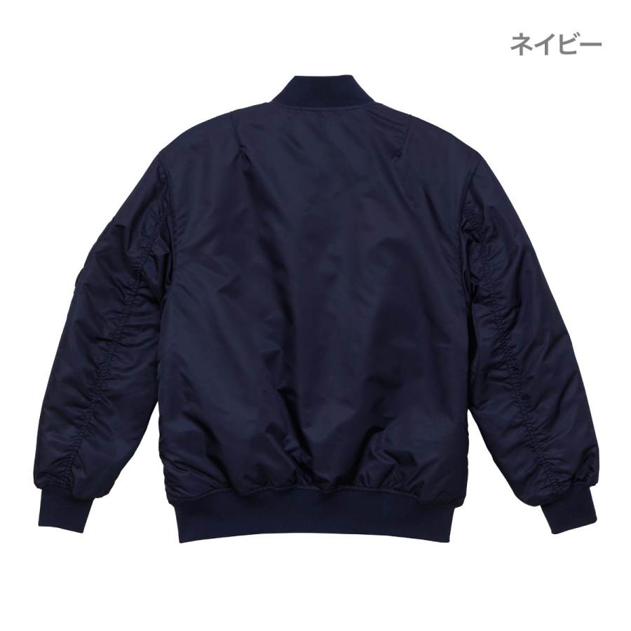 United Athle アウター メンズ ユナイテッドアスレ タイプ MA-1 ジャケット 中綿入 7490-01 ブルゾン ジャンバー 撥水 防風 防寒 カジュアル S-XL : 無地T ...
