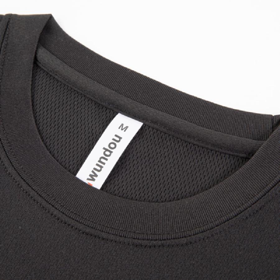 tシャツ 半袖 wundou ウンドウ ストリートTシャツ P321 男女兼用 吸汗 速乾 トレーニング スポーツ ダンス チーム ユニフォーム 運動会 130-XL : 無地Tシャツ ...