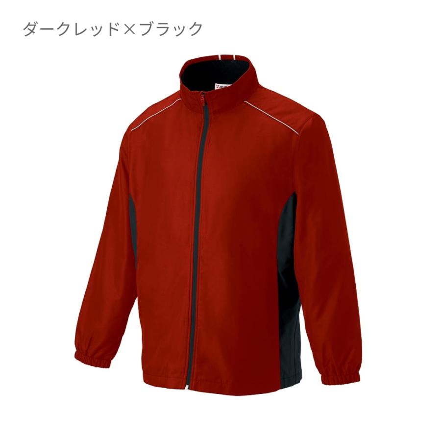 ウインドブレーカー メンズ 無地 wundou ウンドウ 裏トリコットブレーカージャケット P6700 チームウェア スポーツ ランニング ユニフォーム 保温 反射テープ : 無地Tシャツ ...