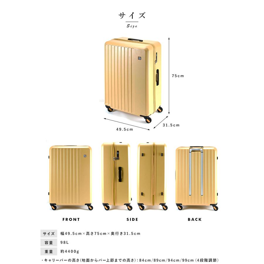 フリクエンター スーツケース FREQUENTER 4輪キャリーケース LIEVE