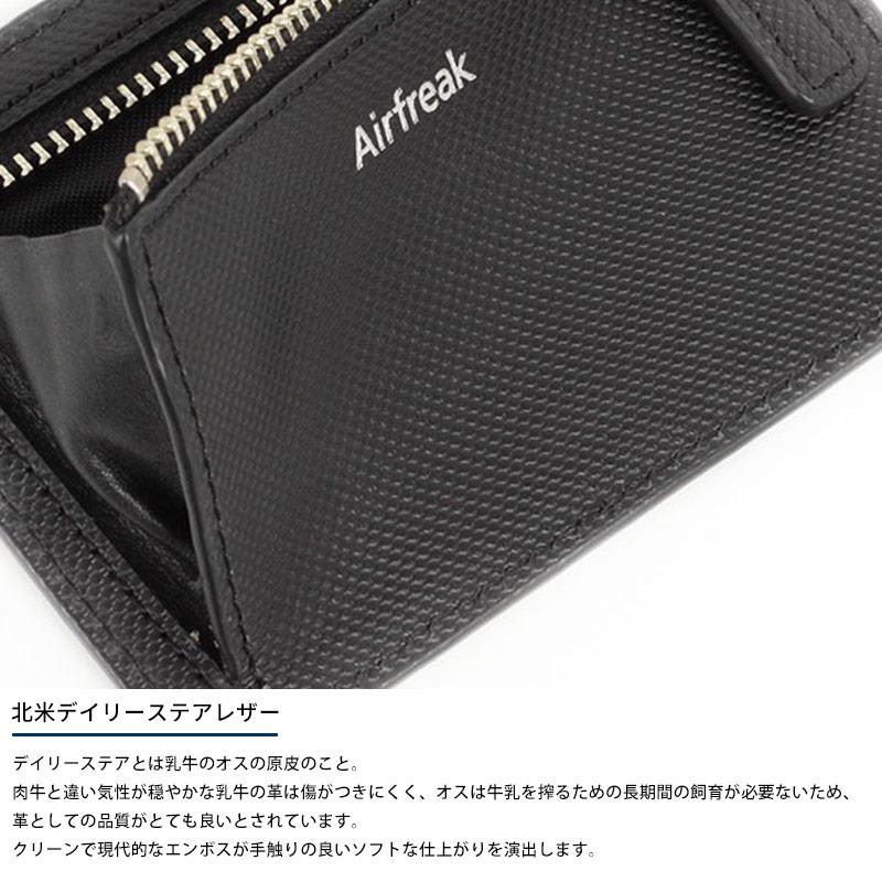 Airfreak 小銭入れ付きIDケース Venice メンズ 社員証ケース 社員証