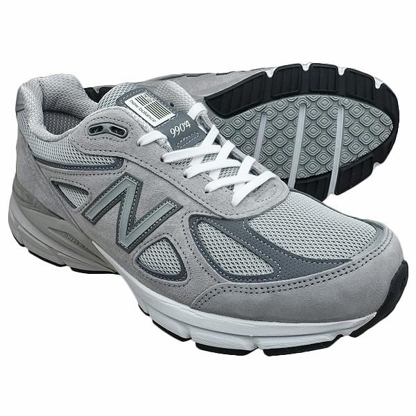 New Balance 全商品返品可 ニューバランス M990GL4 やや幅広 Width:2E NEW BALANCE M990 グレー ...