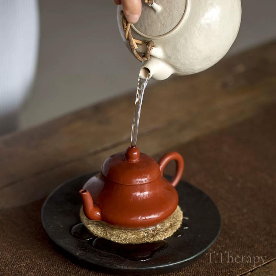 ヘチマ 壺托 マット 直径 8cm : お茶と暮しのティーセラピー - 通販 - Yahoo!ショッピング