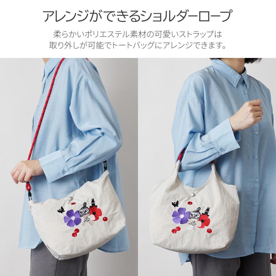 【公式】MOOMIN ムーミン リトルミイ スナフキン スティンキー ニョロニョロ 刺繍 トート ショルダーバッグ 2way バッグ RMPK-02 : rmpk-02 : 鞄メーカー直営 ...