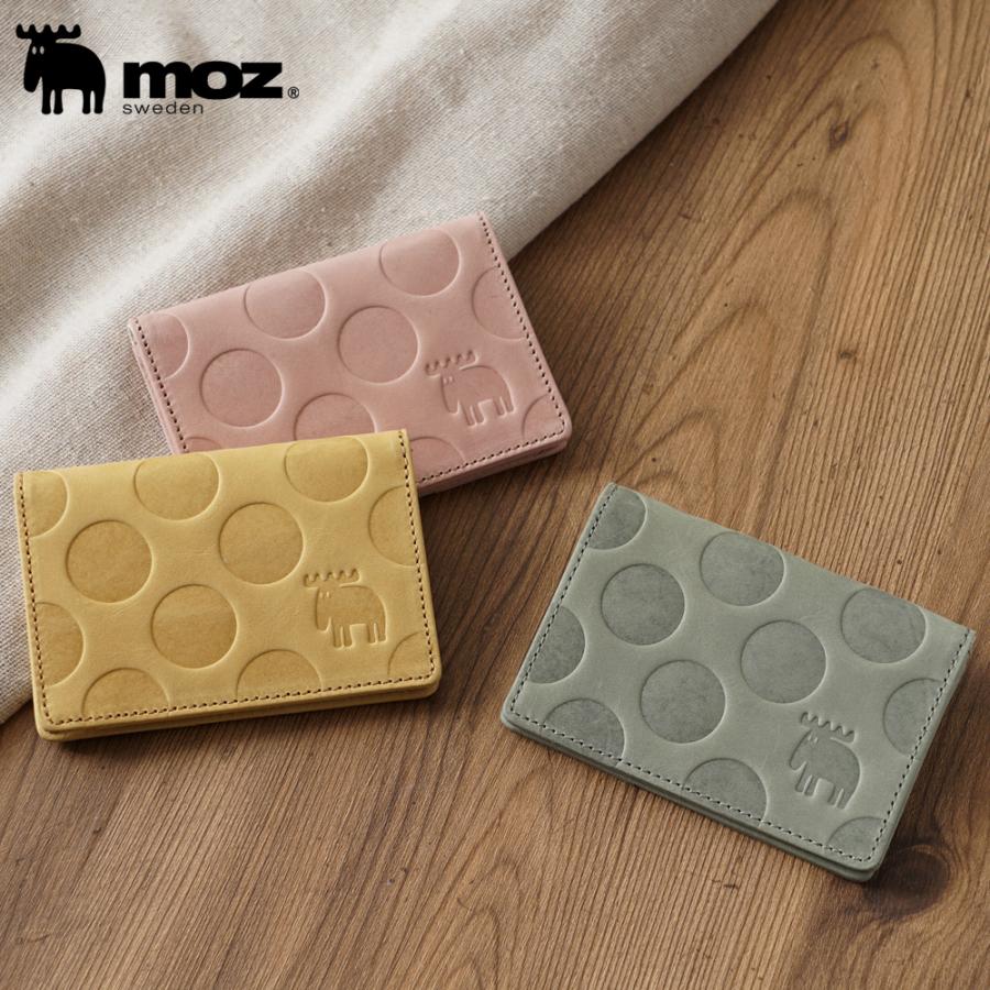 moz 【公式】moz モズ パスケース レディース 定期入れ 二つ折り ICカード入れ IDカード入れ 本革 牛革 リアルレザー ドット 型押し エルク 水玉 : 鞄メーカー直営T2O ...