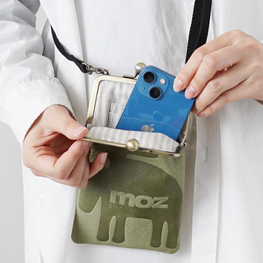 moz 【公式】moz モズ Elk 蝦蟇口 ミニショルダーバッグ 本革 レザー 牛革 北欧デザイン サコッシュ ポシェット エルク No.86075 : 鞄メーカー直営T2O ONLINE ...