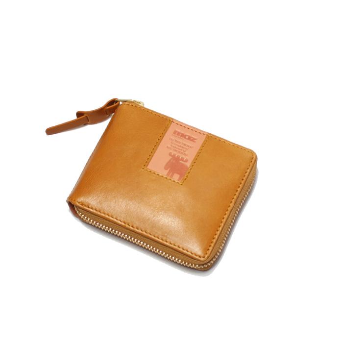 moz モズ 牛革財布 バイカラー レザー ヌメ革 ミニ財布 ミニマム財布 北欧 ラウンドファスナー 二つ折り財布 ZNWS-86091 : 鞄メーカー直営T2O ONLINE STORE ...