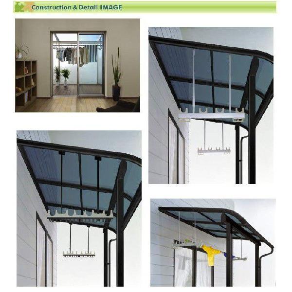 YKK 吊下げ式 テラス用物干し 標準長さ BEM-T2 1セット2本入り : ティーアップ建築建材館 - 通販 - Yahoo!ショッピング