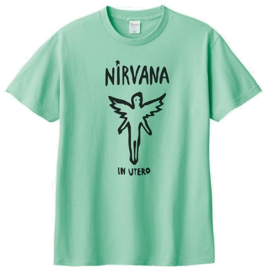 NIRVANA ニルヴァーナ バンド ロック Tシャツ アイスグリーン : Tシャツ専門店 T1500 - 通販 - Yahoo!ショッピング