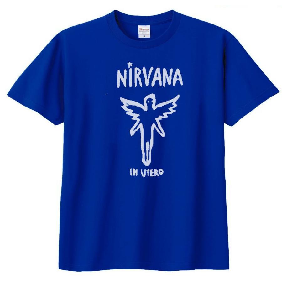 NIRVANA ニルヴァーナ バンド ロック Tシャツ ロイヤルブルー : Tシャツ専門店 T1500 - 通販 - Yahoo!ショッピング