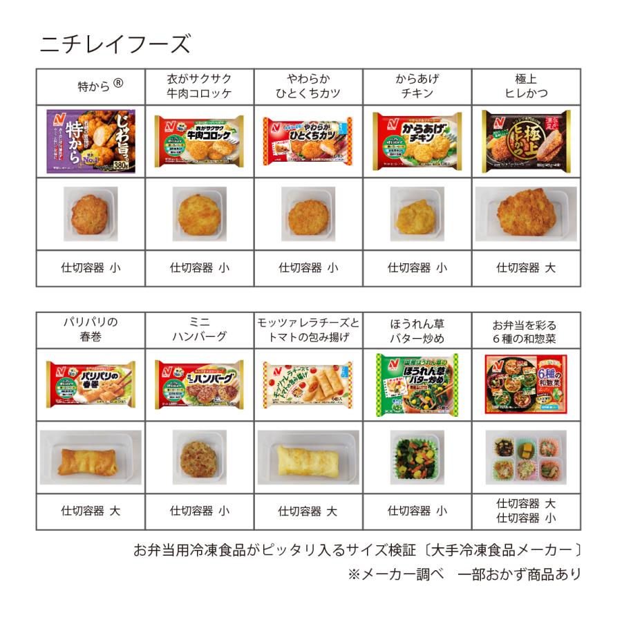 中子 仕切り 100ml 200ml 部品 パーツ お弁当箱 女子 大人 男子 フードコンテナ 保存容器 作り置き 冷凍弁当 食洗機OK (MODULE LUNCH 仕切容器 5個セット ...