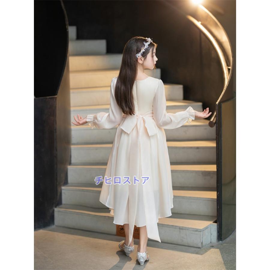 ピアノ発表会 ドレス 子供 フィッシュテール 女の子 発表会 ドレス 子ども ワンピース シャンパン 半袖 長袖 お祝い日 演奏会 音楽会 ピアノ発表会 ドレス 子供 フィッシュテール 女の子 発表会 子ども