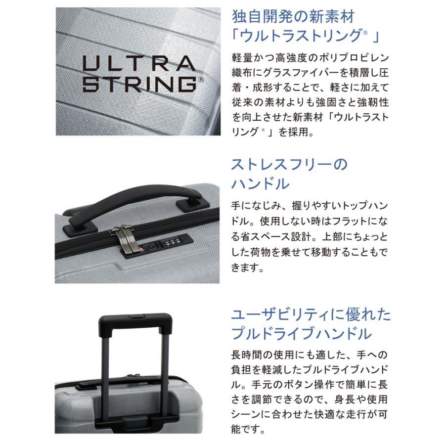 ProtecA 送料無料 正規品 スーツケース 4-5日の旅に 日本製 エース ACE PROTECA プロテカ エアロフレックス デラックス 67L 01023 ジッパータイプ : 旅行用品 ...