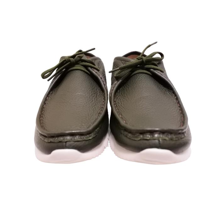 arui_toe 3590 カーキ 本革コンフォートモカシンレースアップシューズ レディース メンズ 送料無料 あるいとう レディースシューズ メンズシューズ 短靴 幅広ワ :3590-KA ...