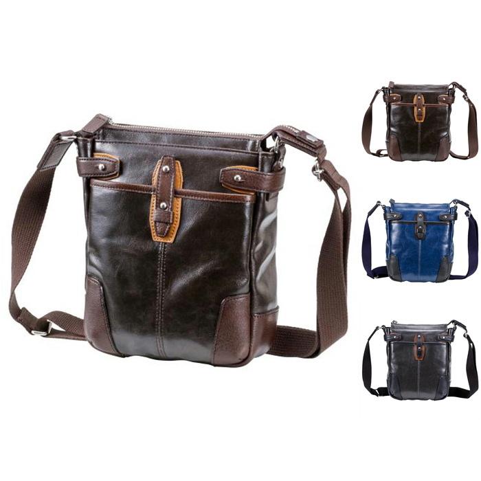 豊岡鞄 木和田正昭商店 621215 ブラック ORIGINAL BASIC 帆布PU×皮革ショルダーバッグ(S) 送料無料 ショルダーバッグ 帆布 BLACK 黒 かばん カバン バッグ 軽 ...