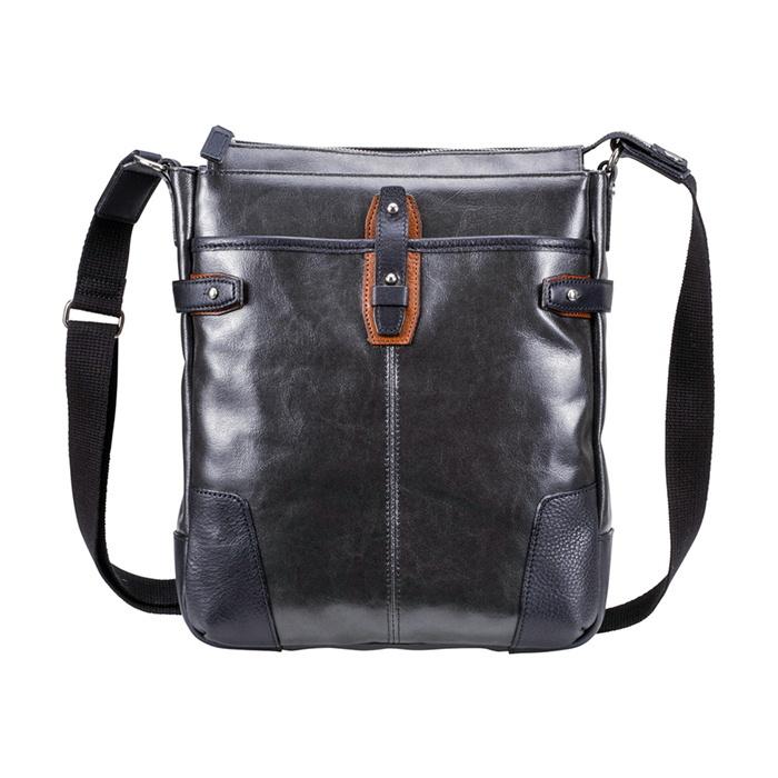 豊岡鞄 木和田正昭商店 730709 ブラック ORIGINAL BASIC 帆布PU×皮革ショルダーバッグ(L) 送料無料 ショルダーバッグ 帆布 BLACK 黒 かばん カバン バッグ 軽 ...