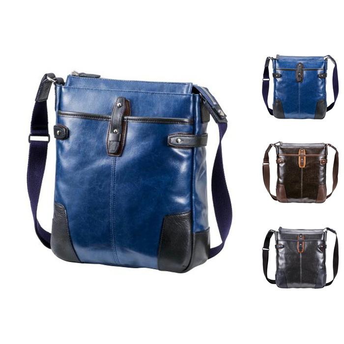 豊岡鞄 木和田正昭商店 730709 ブラック ORIGINAL BASIC 帆布PU×皮革ショルダーバッグ(L) 送料無料 ショルダーバッグ 帆布 BLACK 黒 かばん カバン バッグ 軽 ...