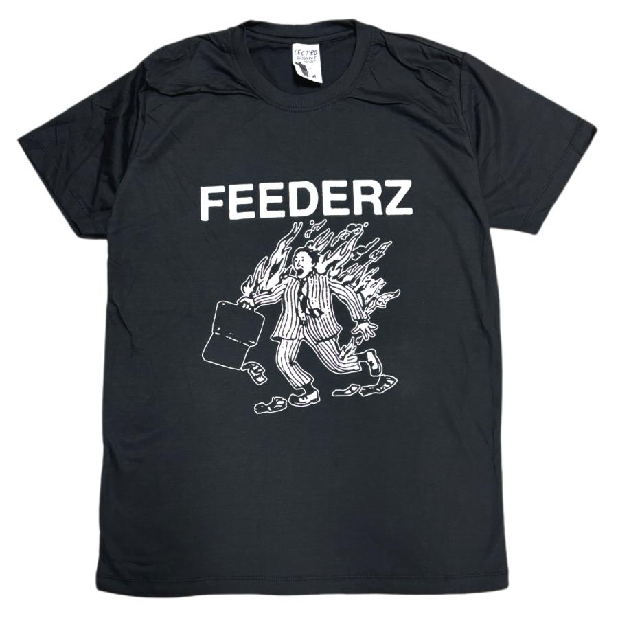 フィーダーズ FEEDERZ ロックTシャツ バンドTシャツ 半袖 メンズ レディース 黒 ブラック パンク : 旅空 tabisora ...