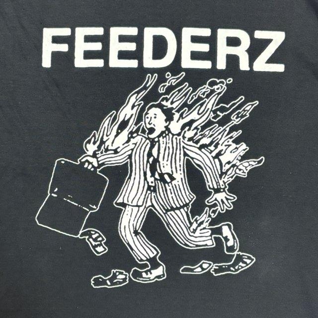 フィーダーズ FEEDERZ ロックTシャツ バンドTシャツ 半袖 メンズ レディース 黒 ブラック パンク : 旅空 tabisora ...