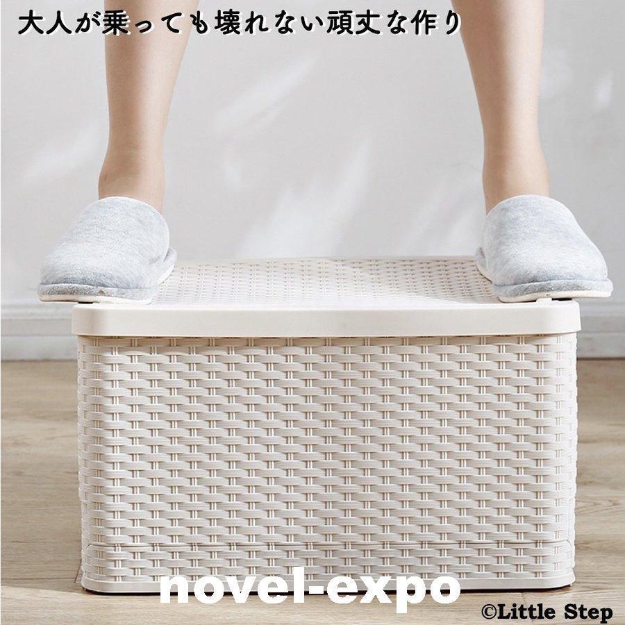 収納ボックス フタ付き プラスチック おしゃれ 幅30 折りたたみ 積み重ねできる : 旅とびshokin - 通販 - Yahoo!ショッピング