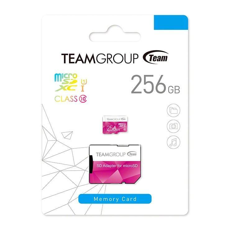 Team Group（チームグループ） TEAM Microsdカード 256GB SDXC MicroSDXC UHS-1 10年保証 ...
