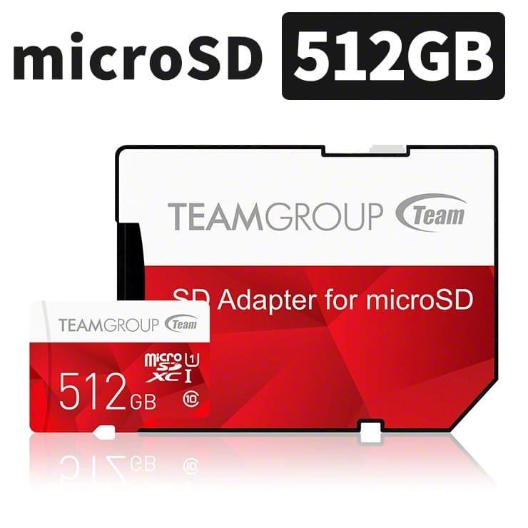 Team Group TEAM Microsdカード 512GB SDXC MicroSDXC UHS-1 10年保証 シンプル 大容量 ...