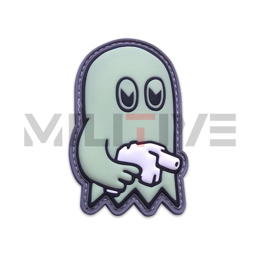 3D GHOST PVC PATCH GITD（発光） ワッペン 米国 Black Rifle Division 日本総代理店 ...